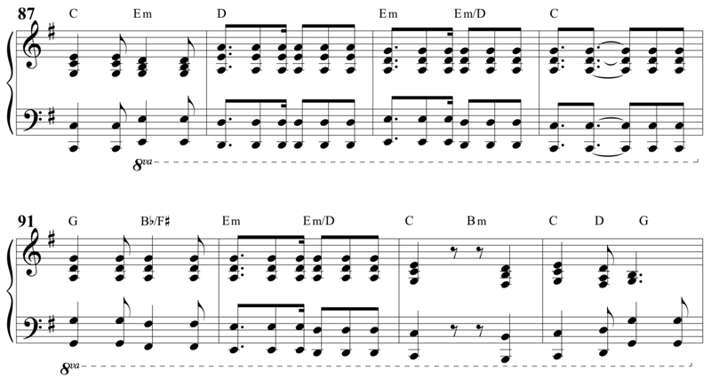Arrangement analysis: “MasterBuilder” – Greg Howlett